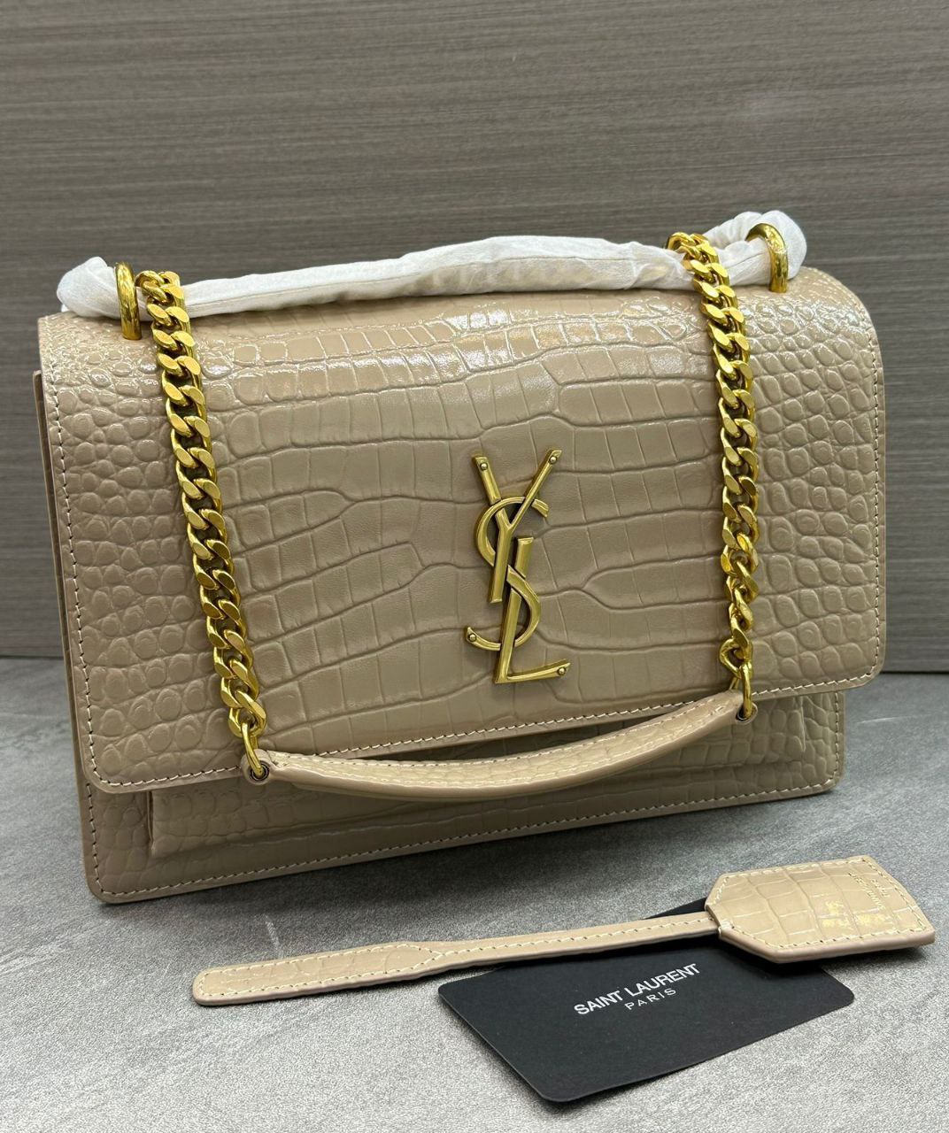 Design Sunset crocodile-effect bag - Dubai Fashion LUX